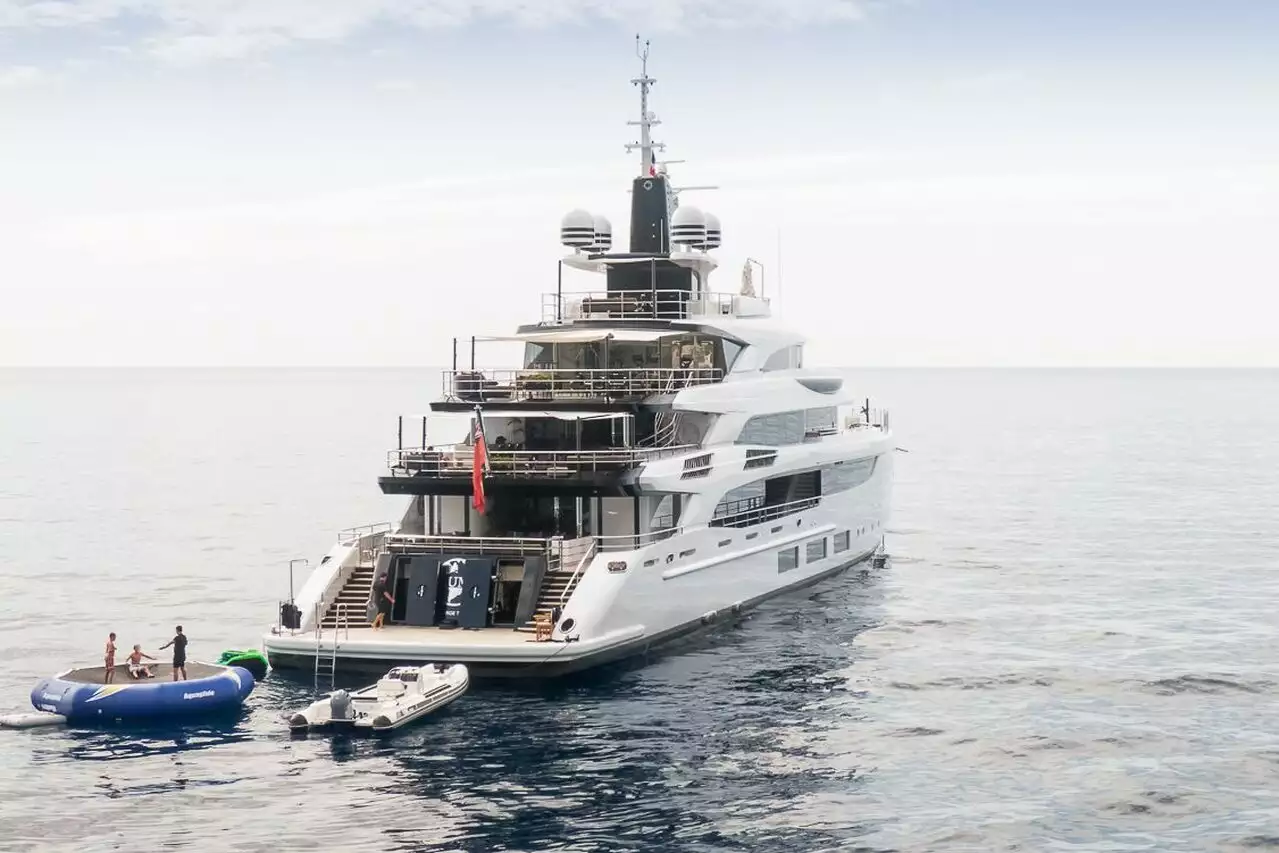 TRIUMPH Yacht • Chris and Sarah Dawson $80M Superyacht