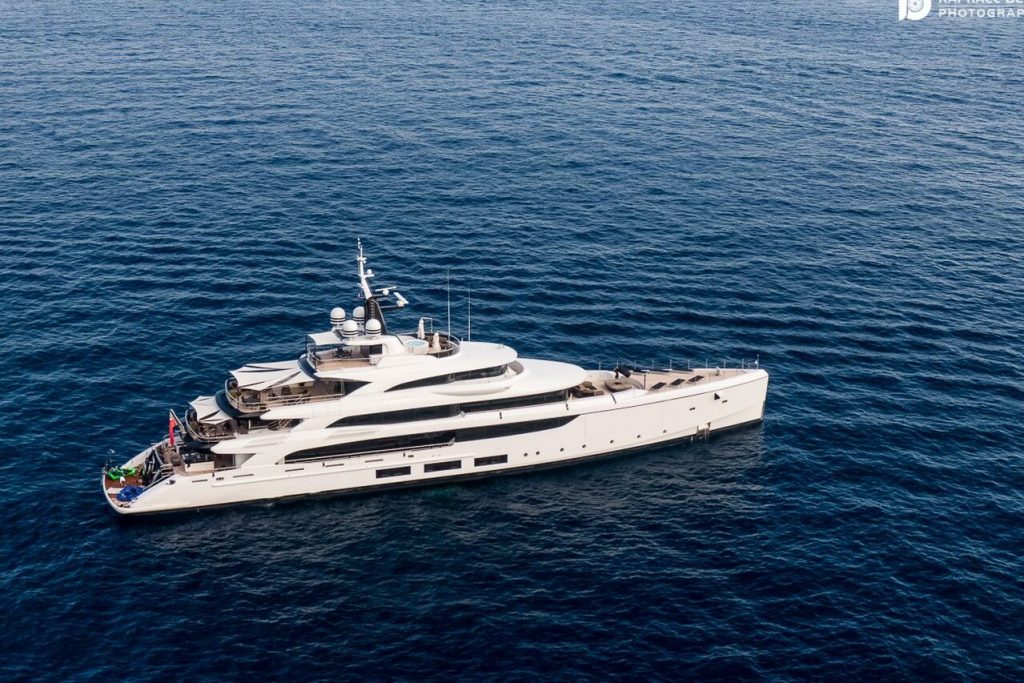 TRIUMPH Yacht • Chris and Sarah Dawson $80M Superyacht