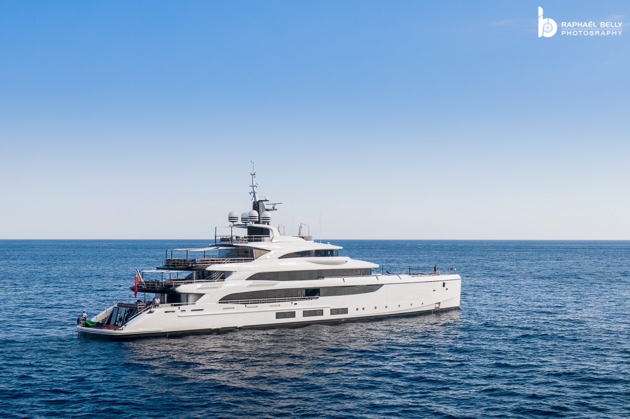 TRIUMPH Yacht • Chris and Sarah Dawson $80M Superyacht