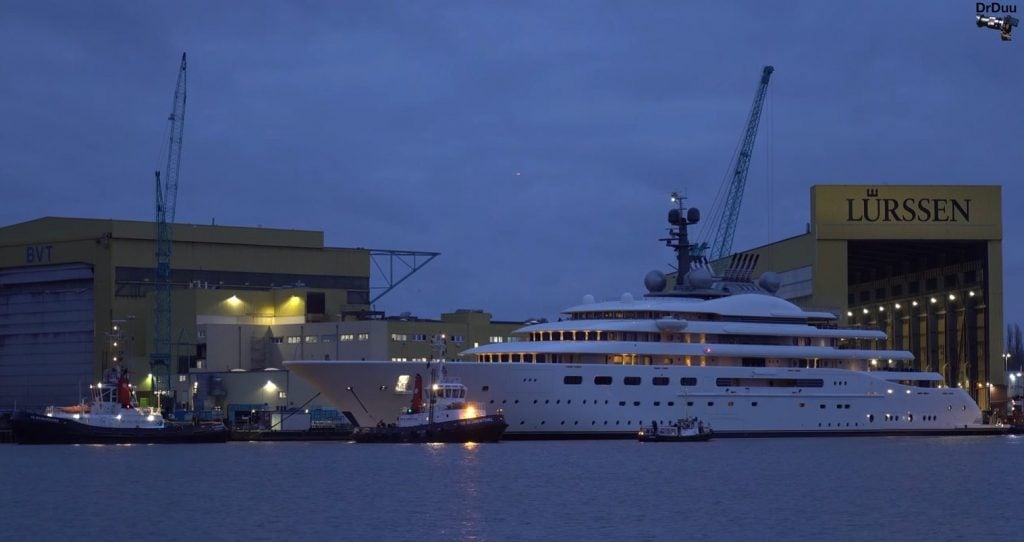 BLUE Yacht • Lurssen • 2022 • Photos & Video