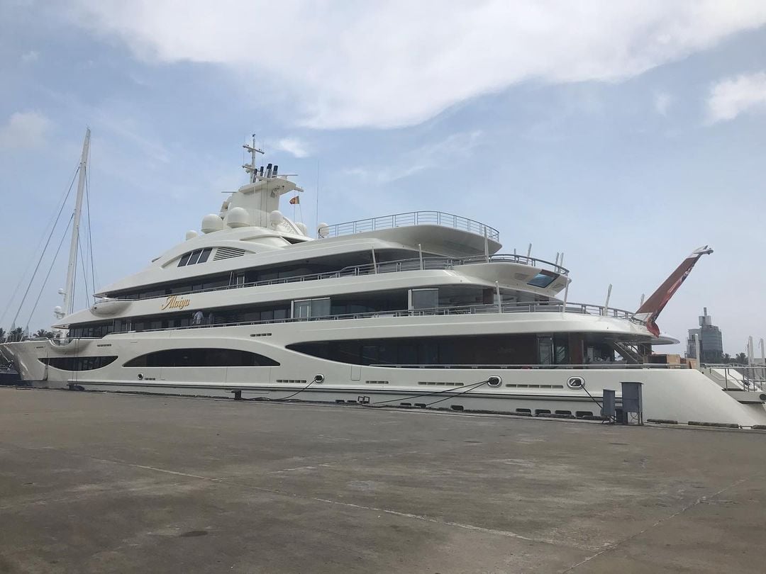 ALAIYA Yacht • Laksmhi Mittal $300M Superyacht