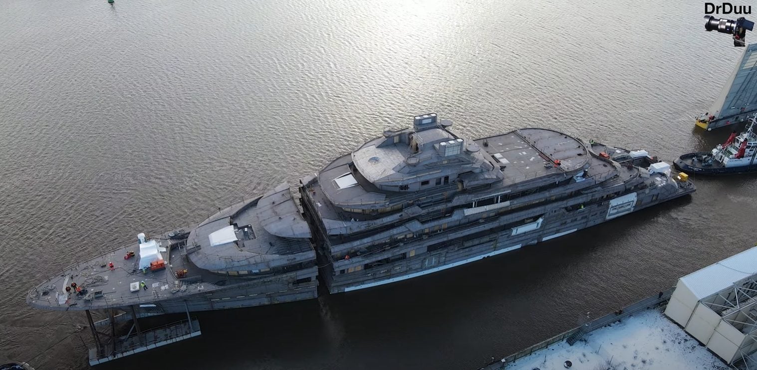 Project LUMINANCE Yacht • Lurssen • 2024 • Value $500M • Owner Rinat ...
