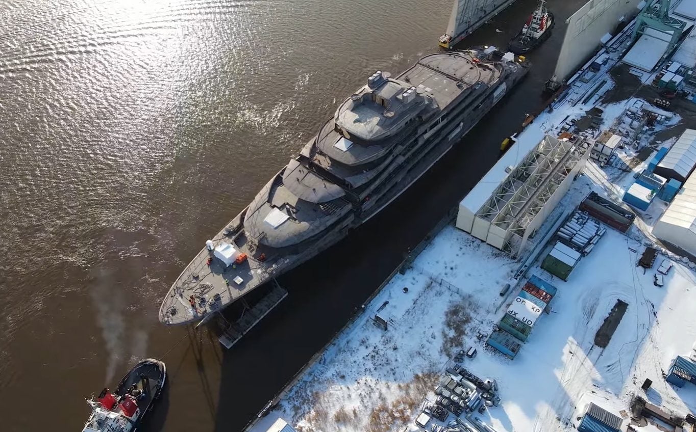 Project LUMINANCE Yacht • Lurssen • 2022 • Photos & Video