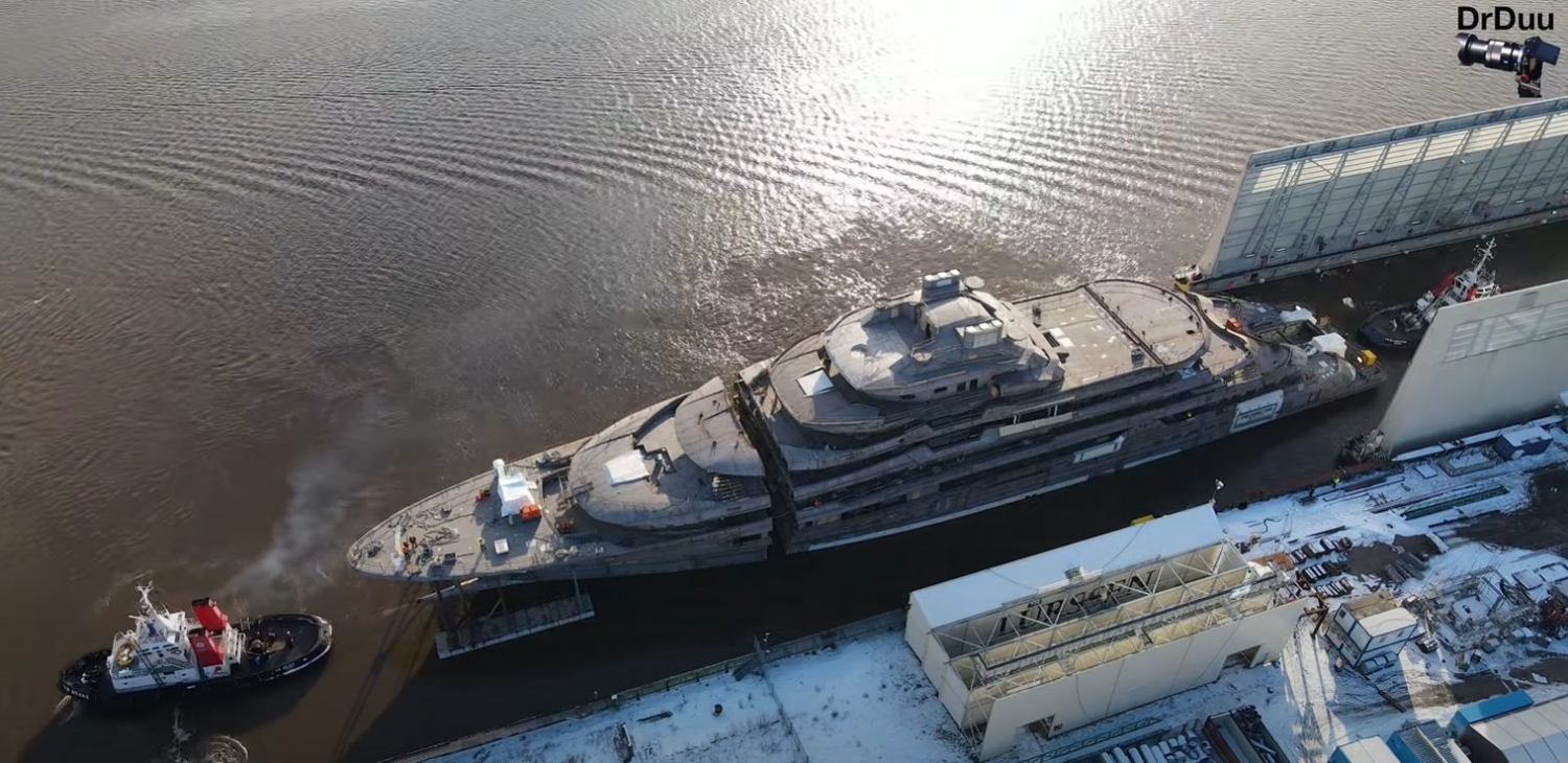 Project LUMINANCE Yacht • Lurssen • 2024 • Value $500M • Owner Rinat ...
