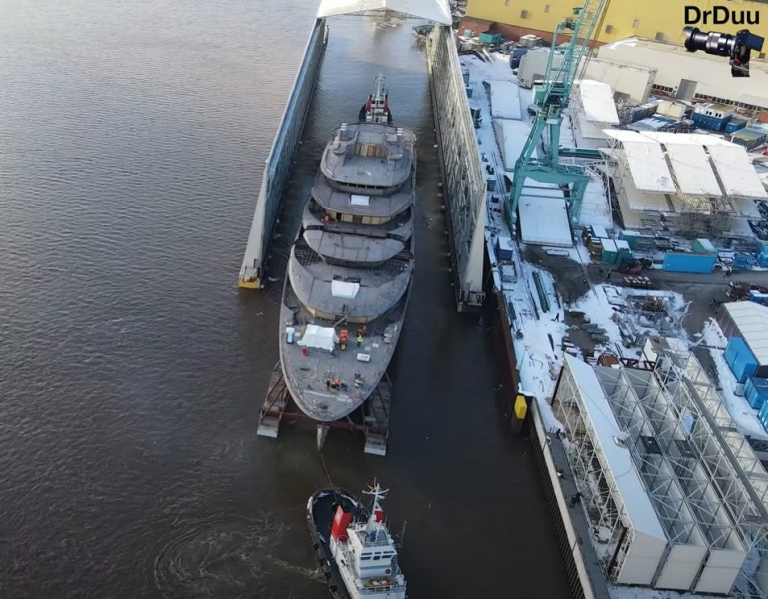 Project LUMINANCE Yacht • Lurssen • 2024 • Value $500M • Owner Rinat ...