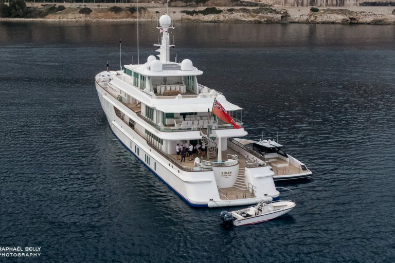 Inside SIRAN Yacht • Feadship • 1992 • Value $50M • Owner Bob Manoukian
