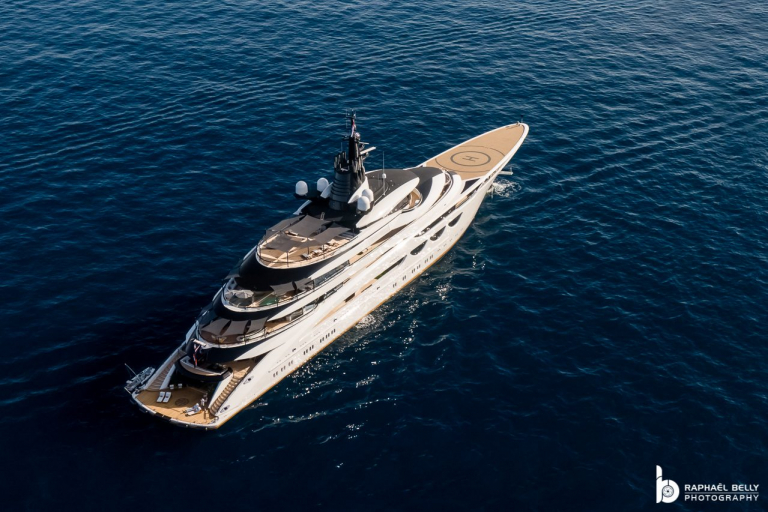 Inside AHPO Yacht • Lurssen Yachts • 2021 • Value $300,000,000 • Owner ...
