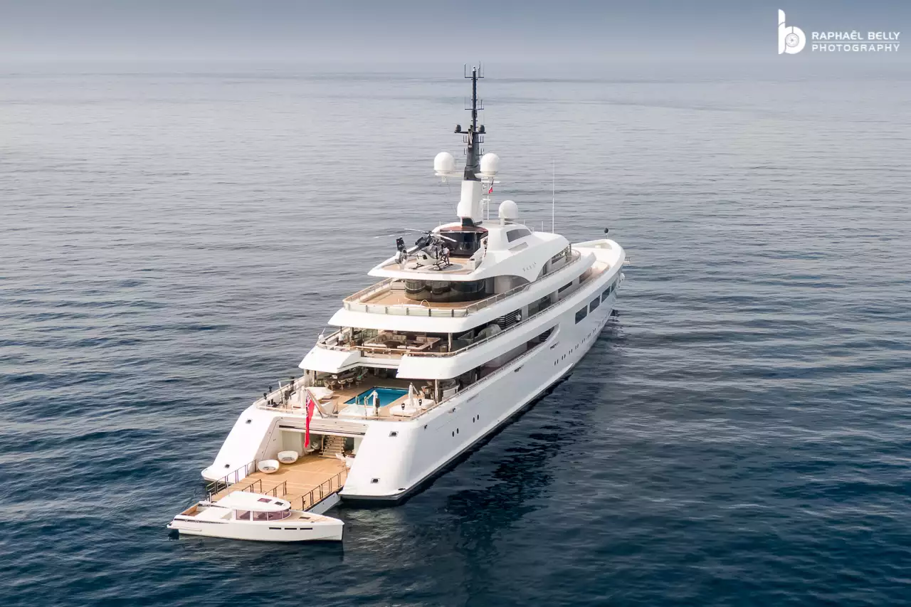 VAVA II Yacht • Ernesto Bertarelli $150 Million Superyacht