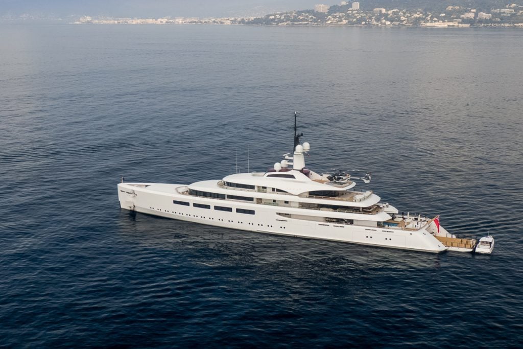 VAVA II Yacht • Ernesto Bertarelli $150 Million Superyacht
