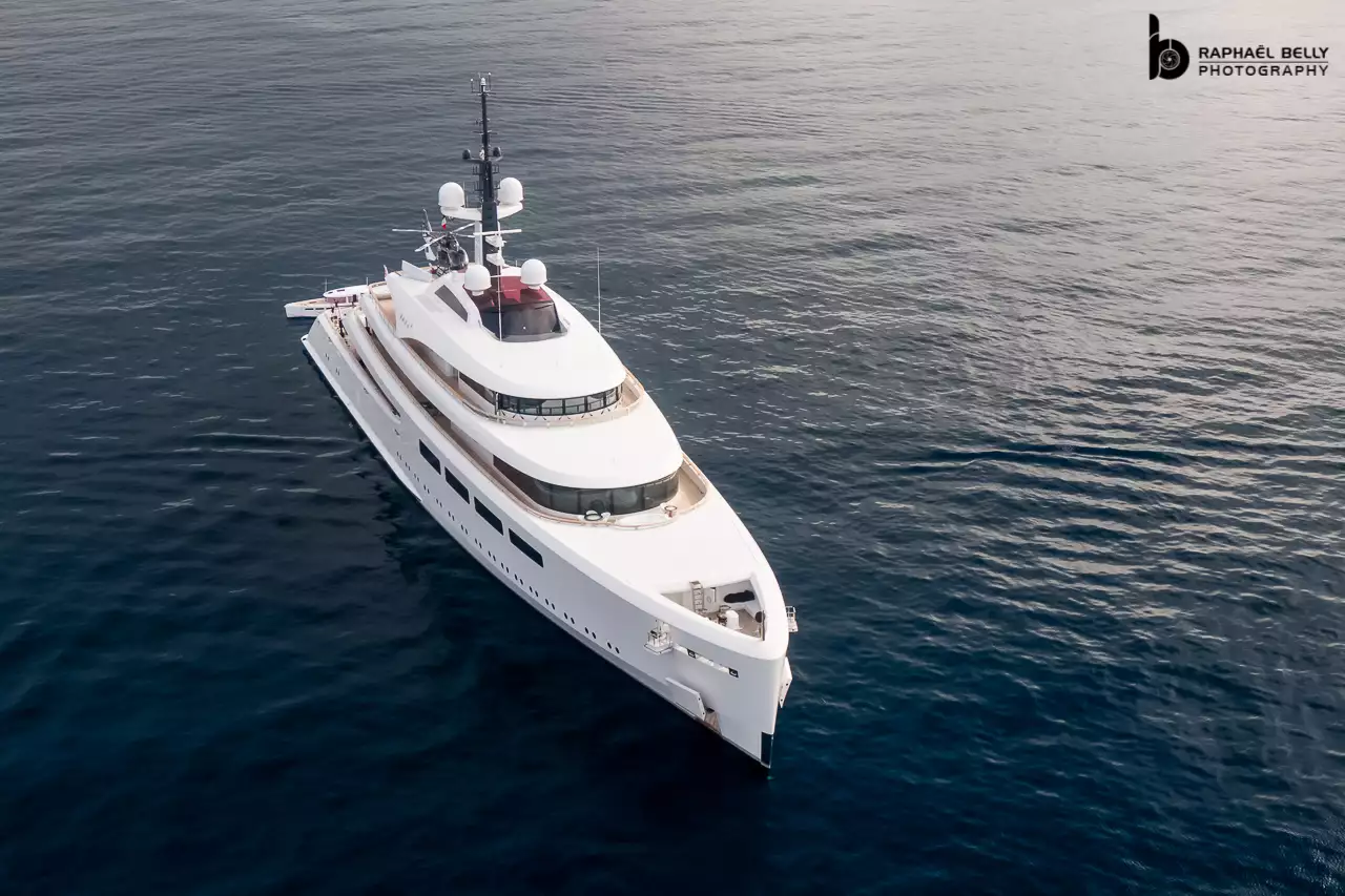 VAVA II Yacht • Ernesto Bertarelli $150 Million Superyacht
