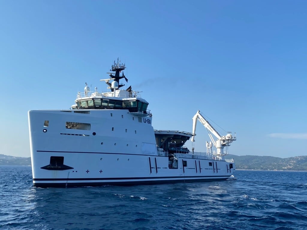 U-81 Yacht • Graeme Hart $100M Support Vessel