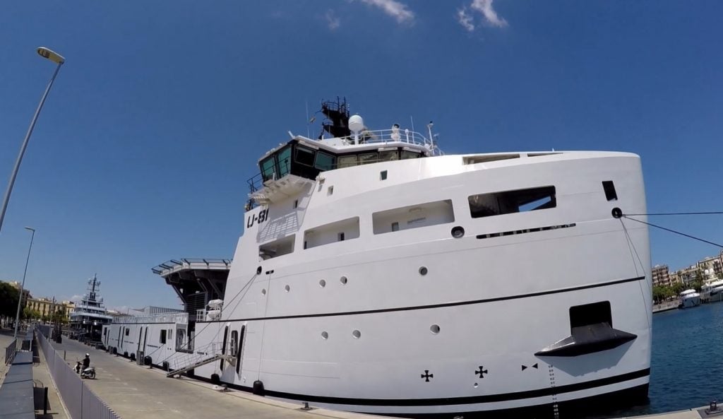 U-81 Yacht • Graeme Hart $100M Support Vessel