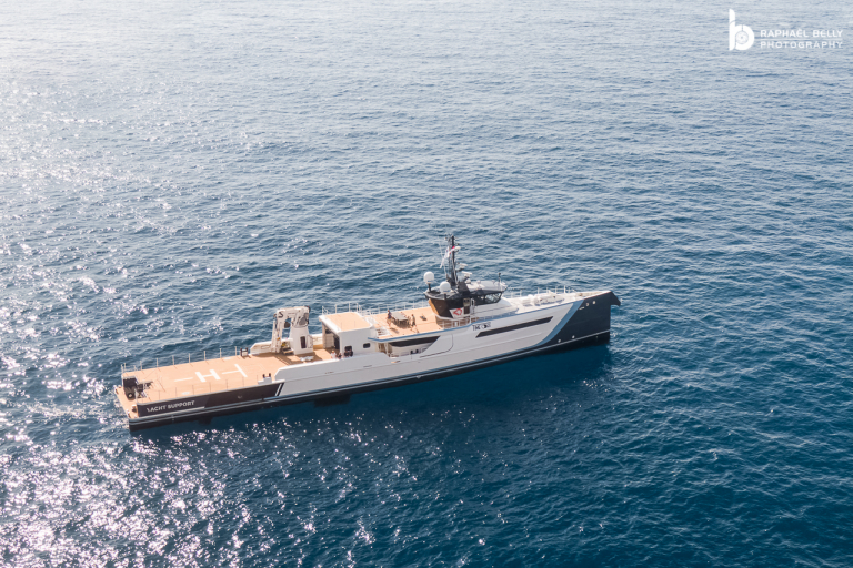 Inside BETTER SPACE Yacht Support Vessel • Damen • 2021 • Value ...