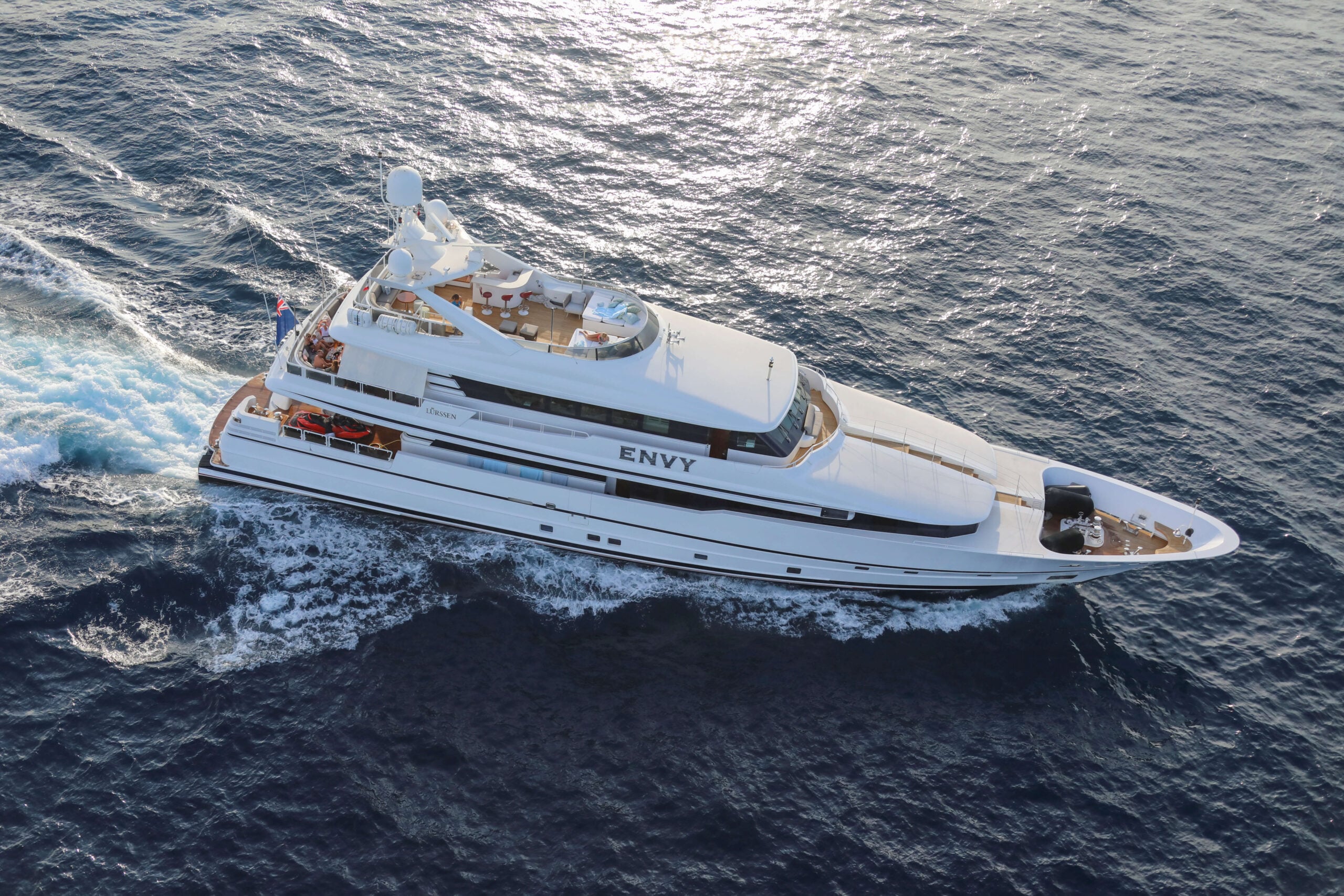 Yacht Envy • Lurssen Yachts • 1995 • Photos & Video