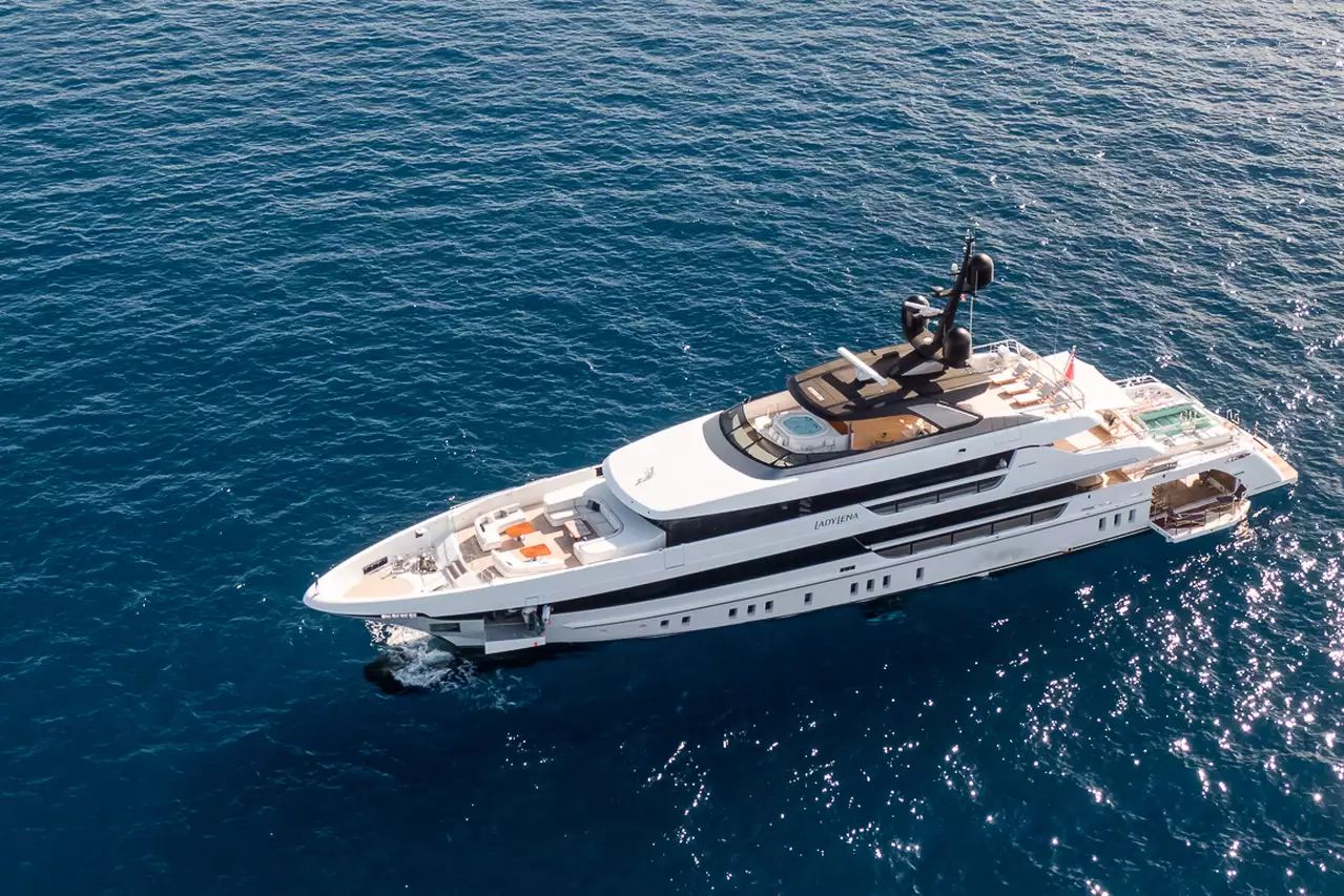 LADY LENA Yacht • Kazakh Millionaire $25M Superyacht