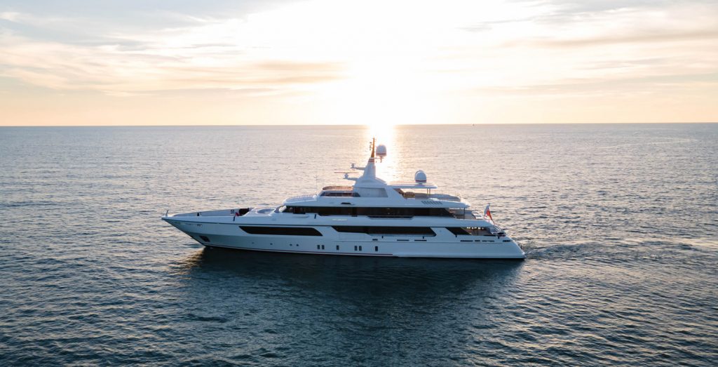 LEGACY Yacht • DeVos Family $40M Superyacht • Westport • 2012