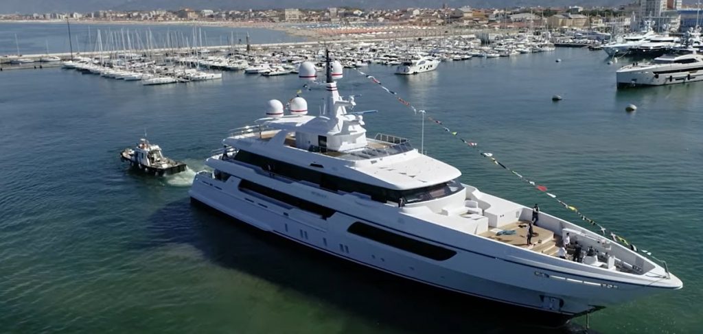 LEGACY Yacht • DeVos Family $40M Superyacht • Westport • 2012