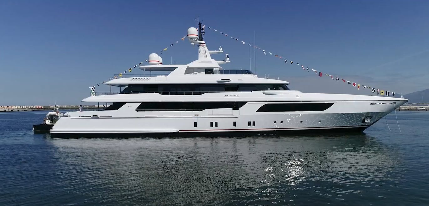 Yate MY LEGACY • Superyate UK Millionaire $50M • Codecasa • 2021