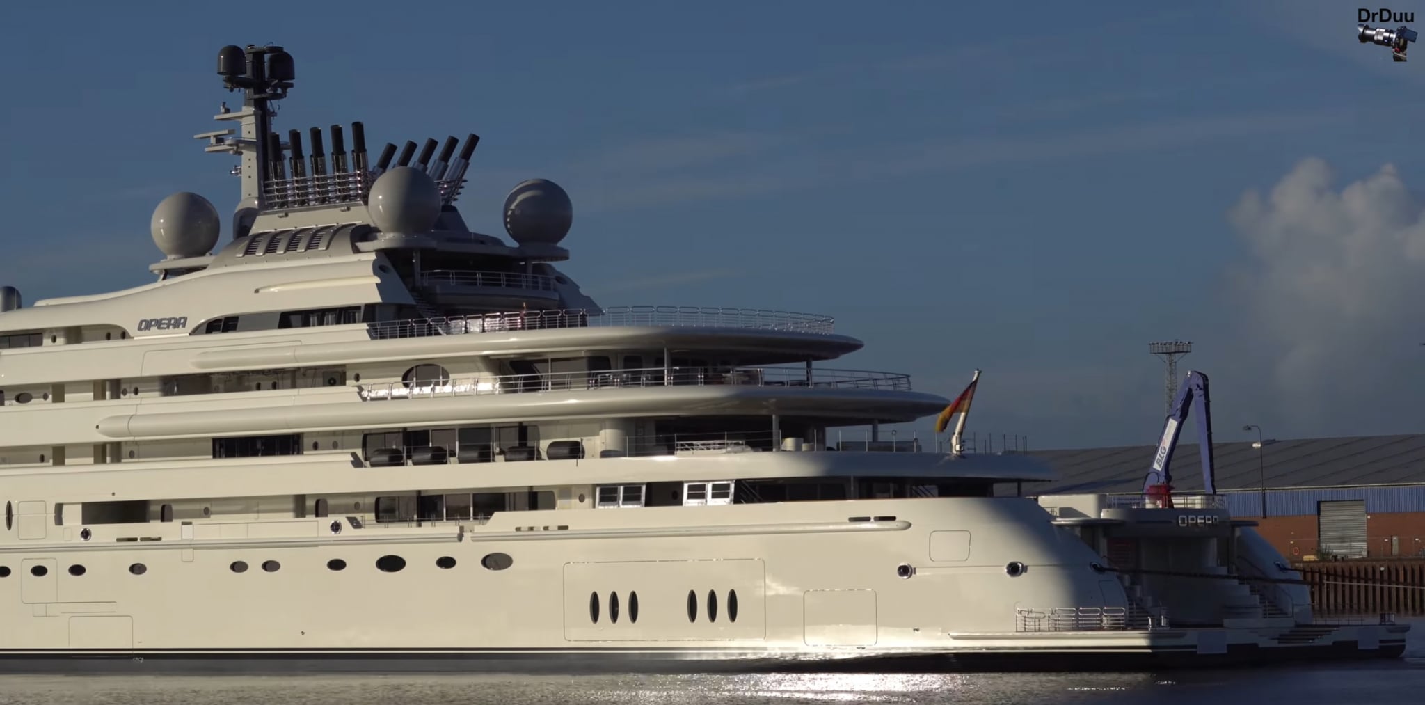 OPERA Yacht • Lurssen • 2022 • Value $450M • Owner Abdullah bin Zayed ...
