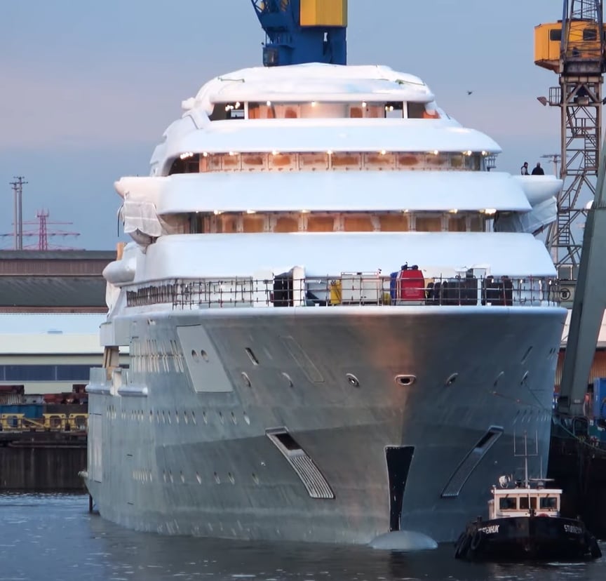 OPERA Yacht • Abdullah bin Zayed Al Nahyan $450M Superyacht • Lurssen ...