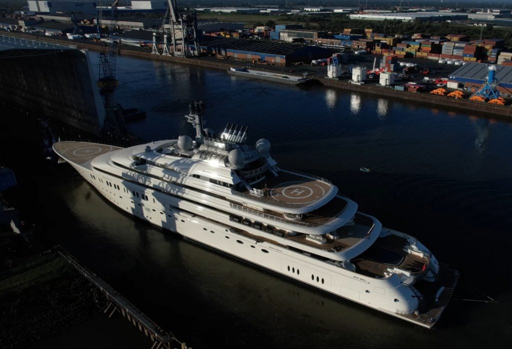 OPERA Yacht • Abdullah bin Zayed Al Nahyan $450M Superyacht