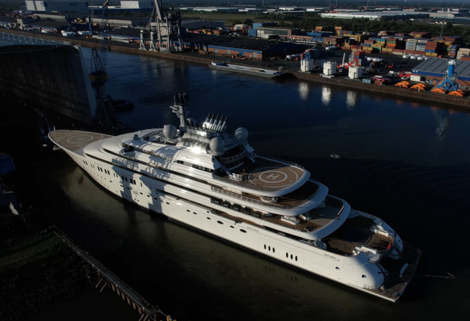 OPERA Yacht • Lurssen • 2022 • Value $450M • Owner Abdullah bin Zayed ...