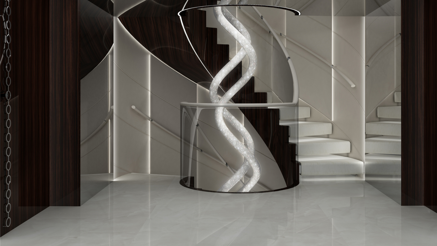 Inside N2H Yacht • Rossi Navi • 2017 • Value $25,000,000 • Owner Kees ...