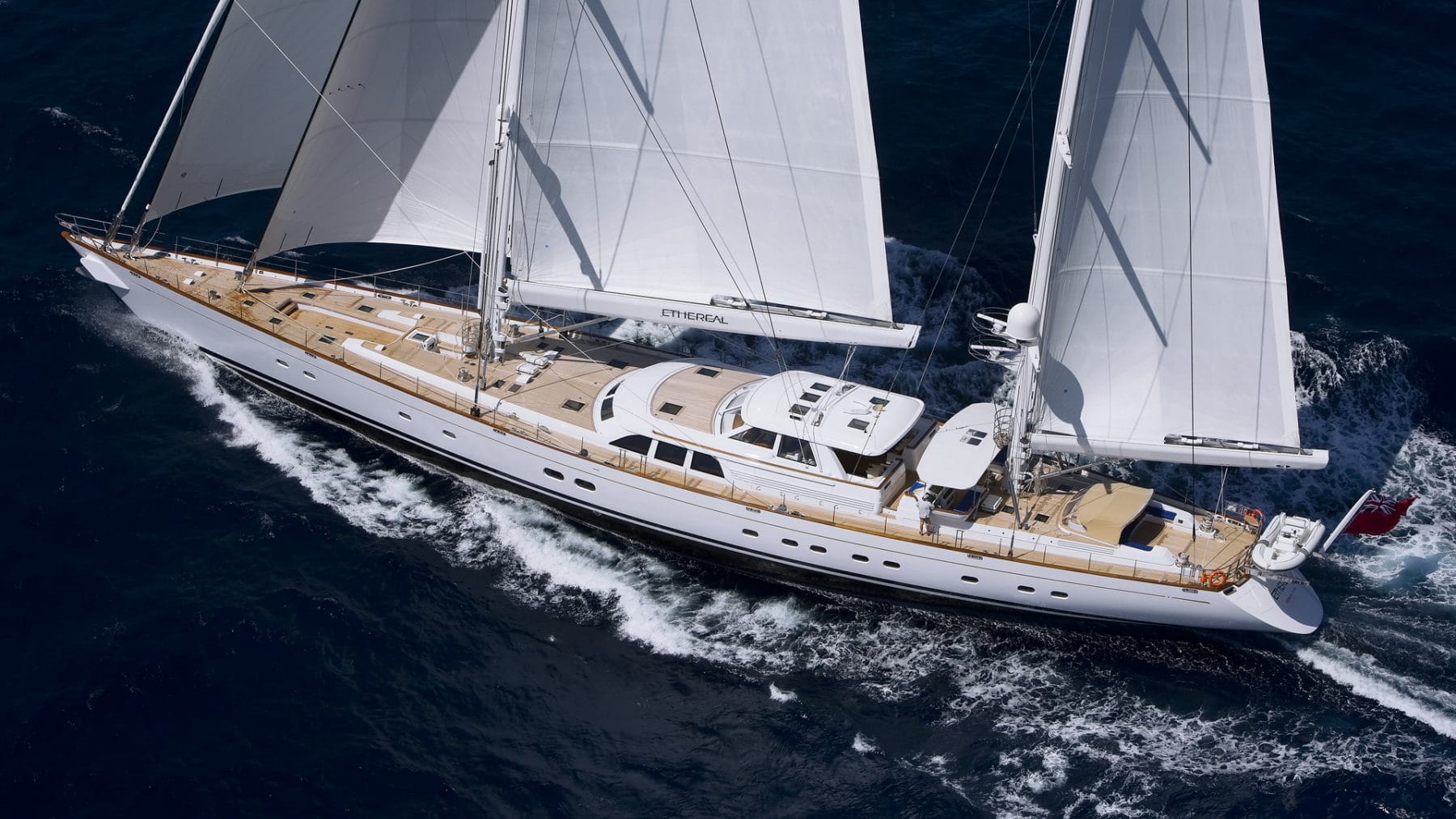 ETHEREAL Yacht • Bill Joy $35M Sailing Superyacht • Royal Huisman • 2009