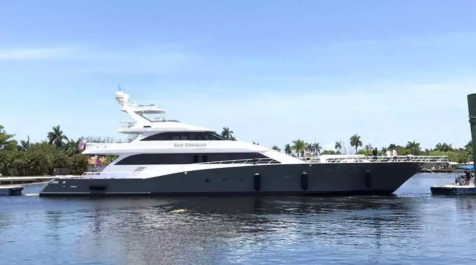BAD COMPANY Yacht • Anthony Hsieh $15M Superyacht • Trinity • 1998