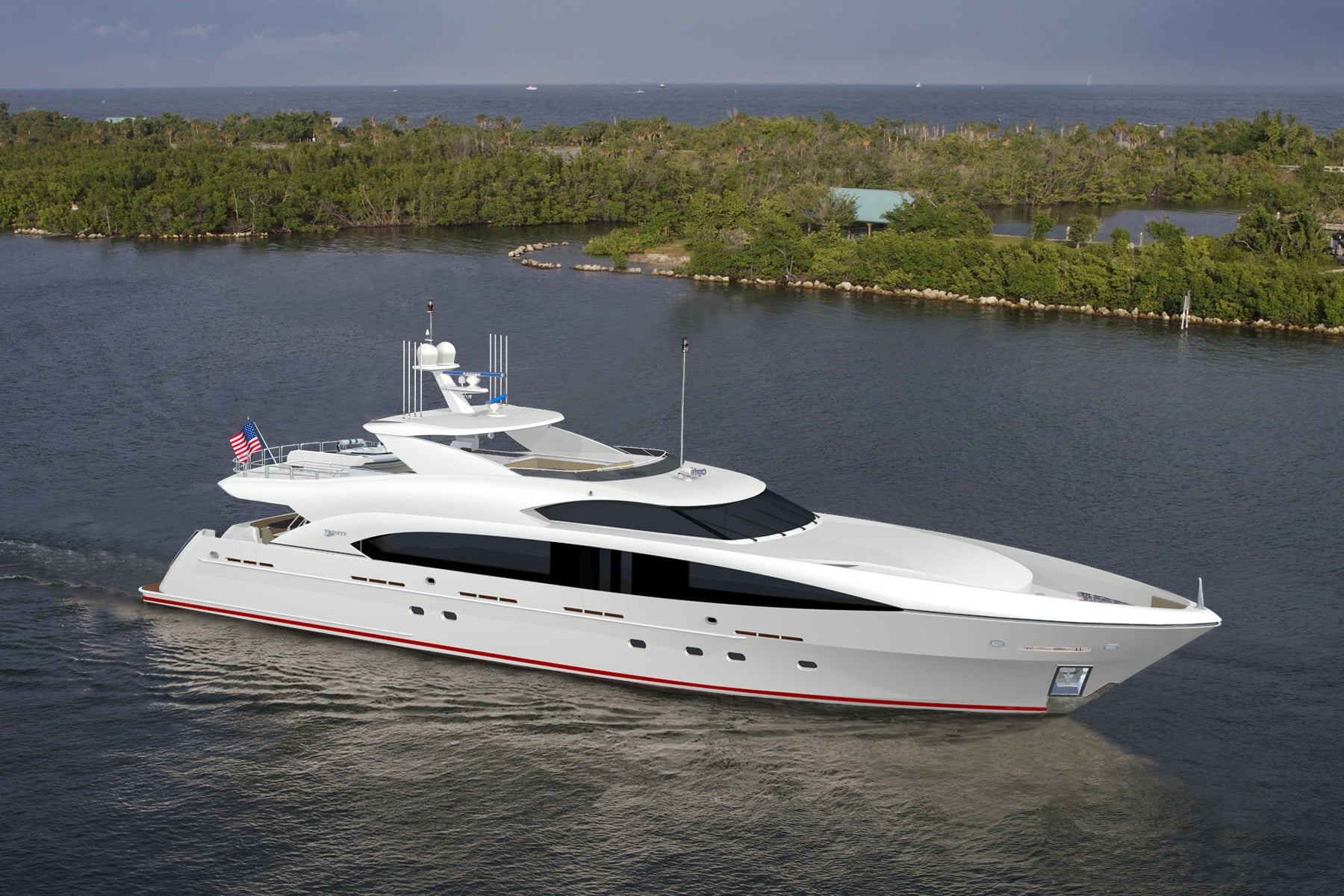 FINISH LINE Yacht • John Rich $15M Superyacht • Trinity • 2013
