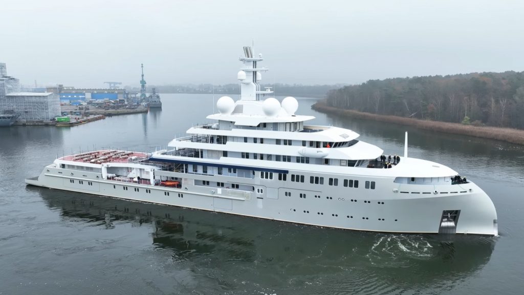 SHACKLETON Yacht • Len Blavatnik $350M Superyacht