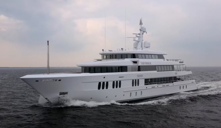 TOP FIVE II Yacht • Terry Pegula $75M Superyacht