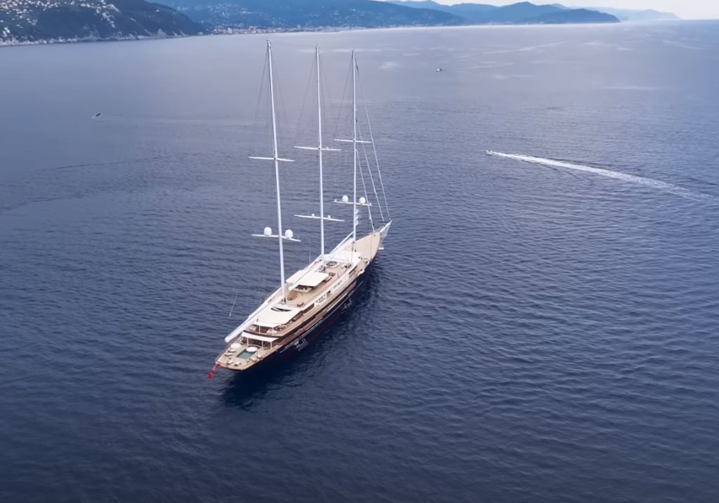 Jeff Bezos Yate Koru • Superyate de vela $250M • Oceanco