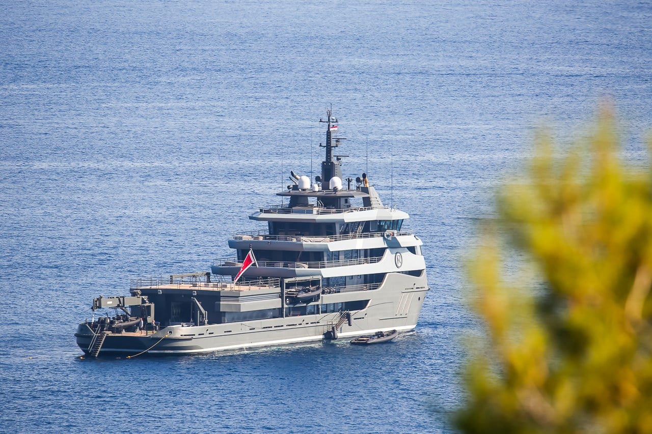 Q Yacht • Roy E. Carroll $80M Support Vessel