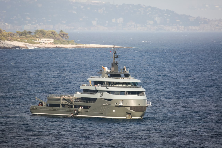 Q Yacht • Roy E. Carroll $80M Support Vessel