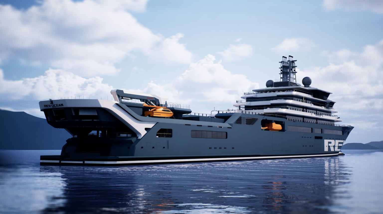 REV OCEAN Yacht • Kjell Inge Rokke $500M Superyacht
