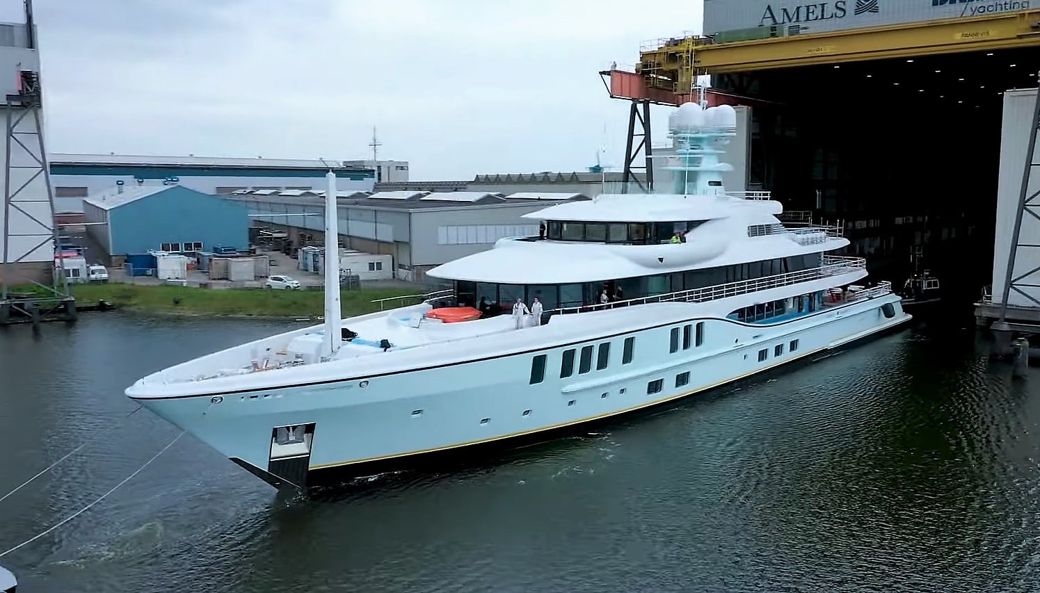 AVANTI Yacht • Amels $100M SuperYacht