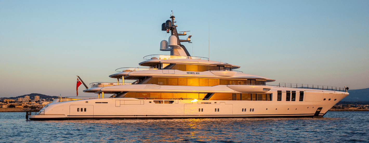 INFINITE JEST Yacht • US Billionaire $80M Superyacht