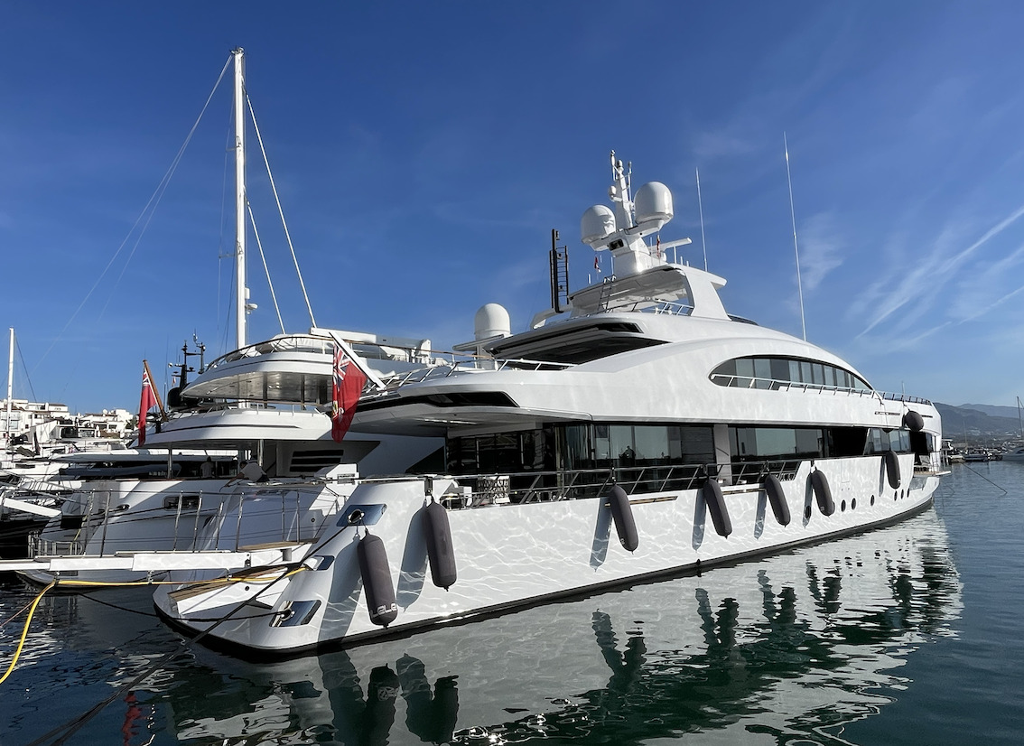 Who is the owner of the yacht MILELE? A Swiss Millionaire