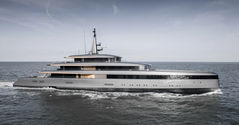 Obsidian Yacht • Czech Billionaire $180M Superyacht