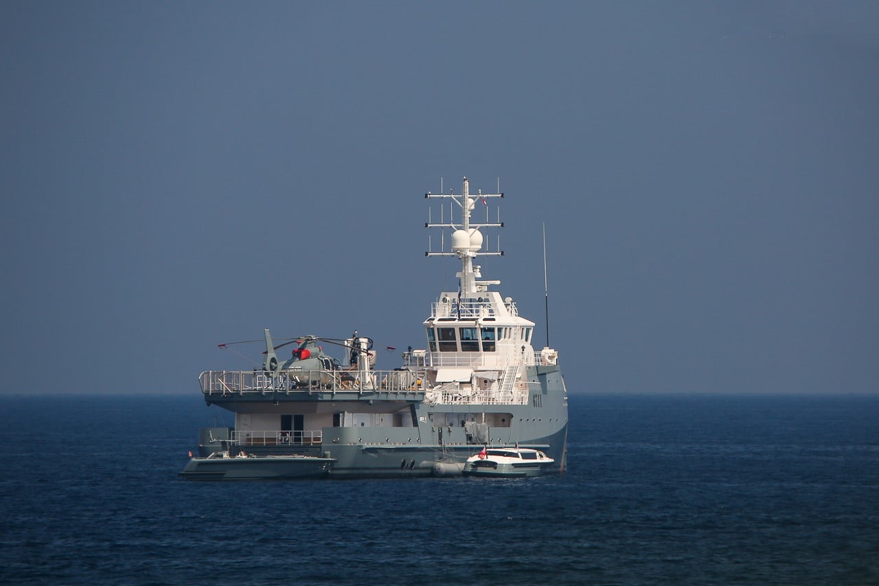 WINGMAN Yacht • Mark Zuckerberg $30M Support Vessel