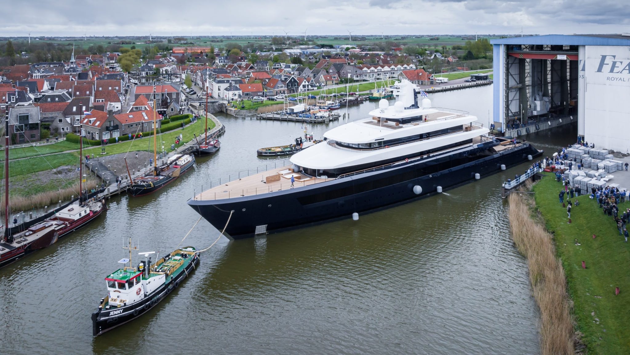 DRIZZLE Yacht • Amancio Ortega $300M Superyacht