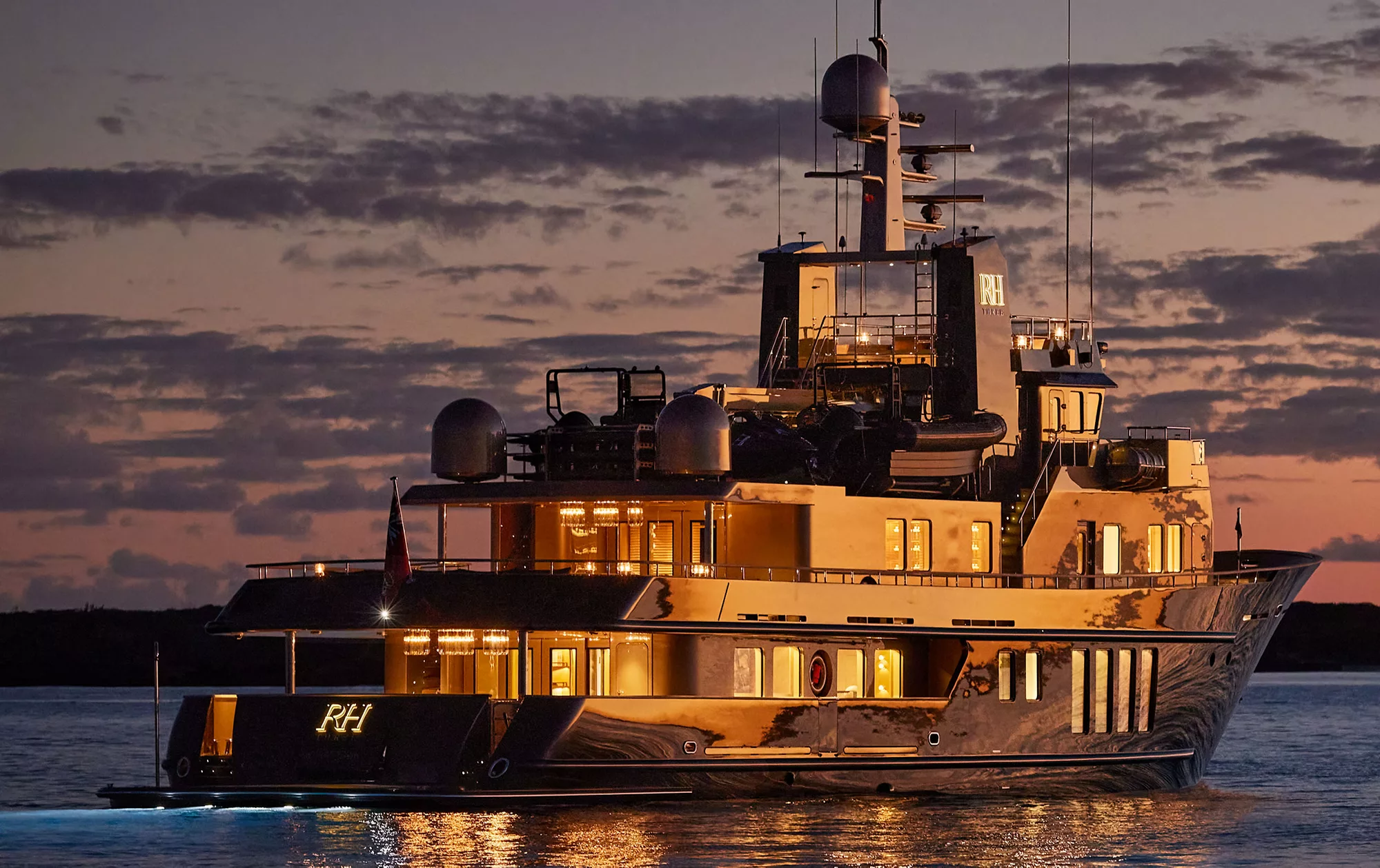 RH Three Yacht • Gary Friedman $10M Superyacht
