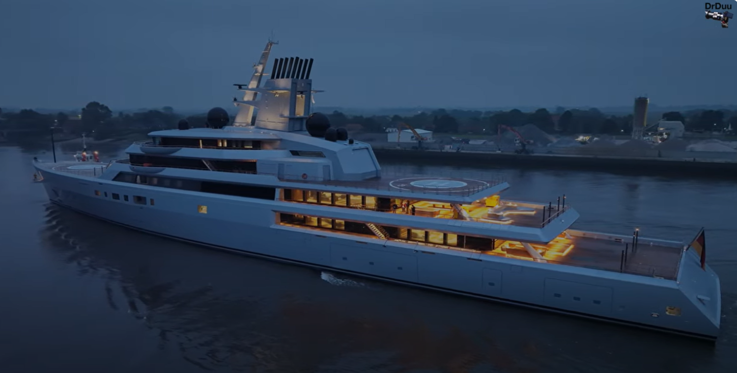 Project Alibaba Yacht • Leonid Mikhelson $450M Superyacht