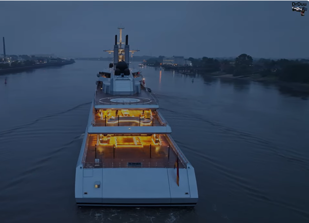 Project Alibaba Yacht • Leonid Mikhelson $450M Superyacht