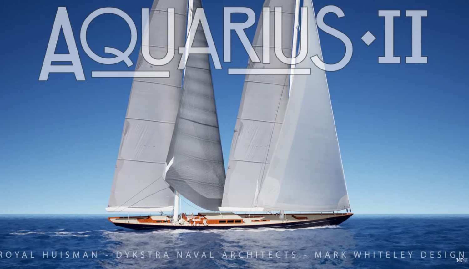 AQUARIUS Yacht • $45M Bob Iger Sailing SuperYacht
