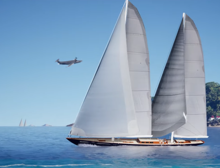 AQUARIUS Yacht • $45M Bob Iger Sailing SuperYacht