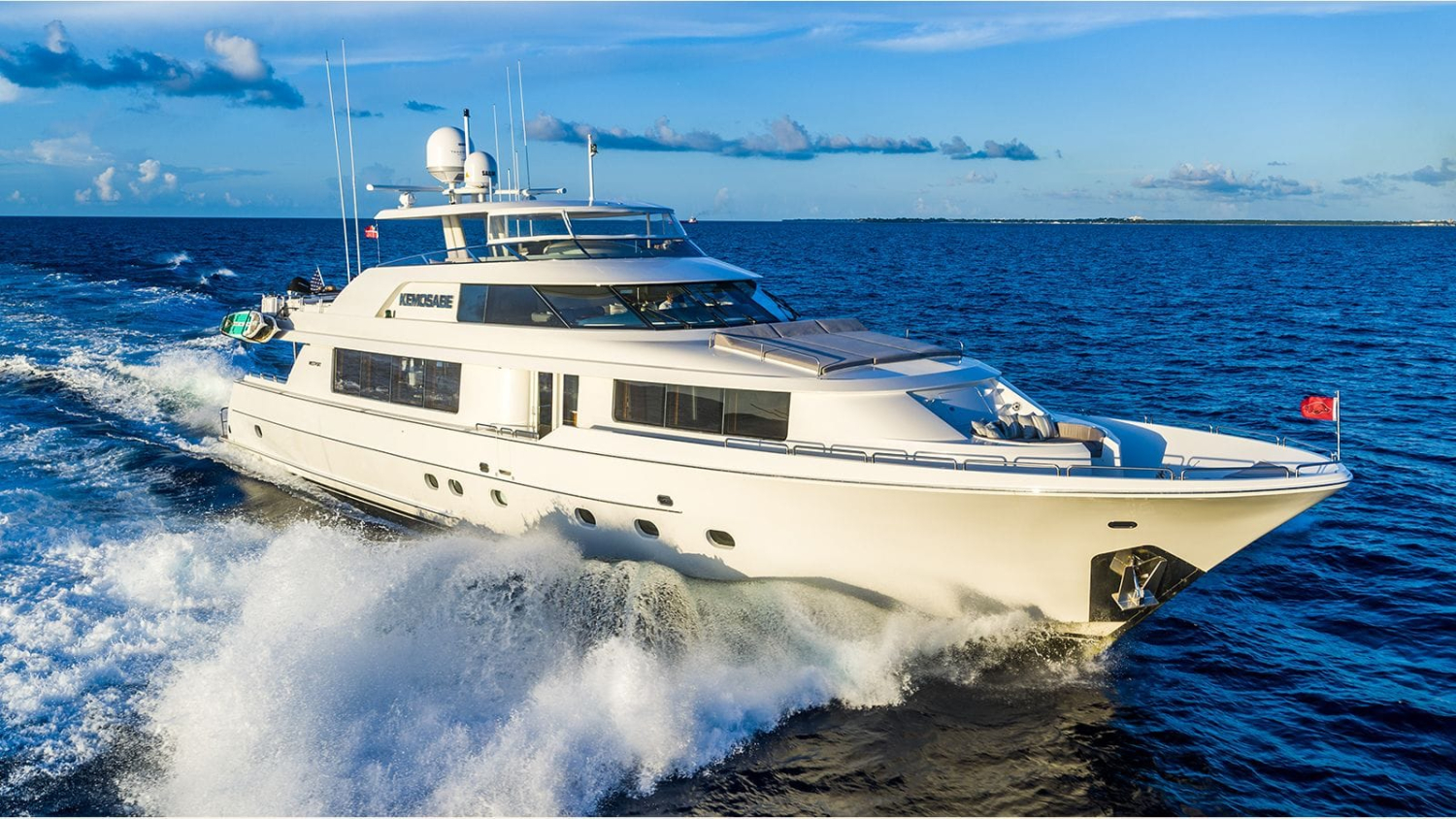 KEMOSABE Yacht • Westport $5,000,000 Superyacht