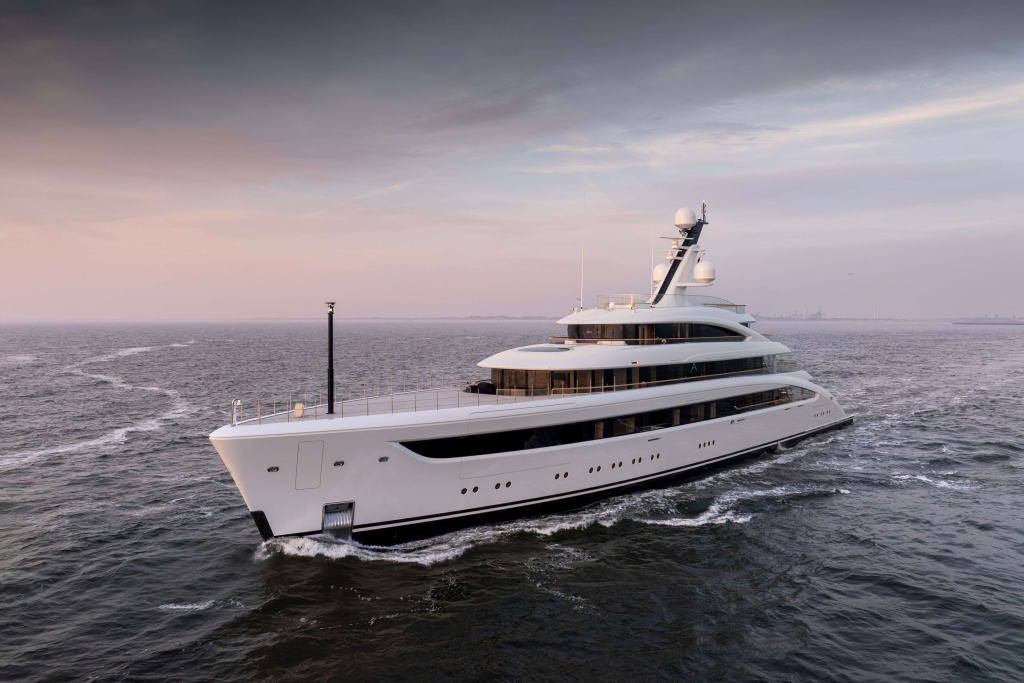 ALVIA Yacht • Feadship $200M SuperYacht