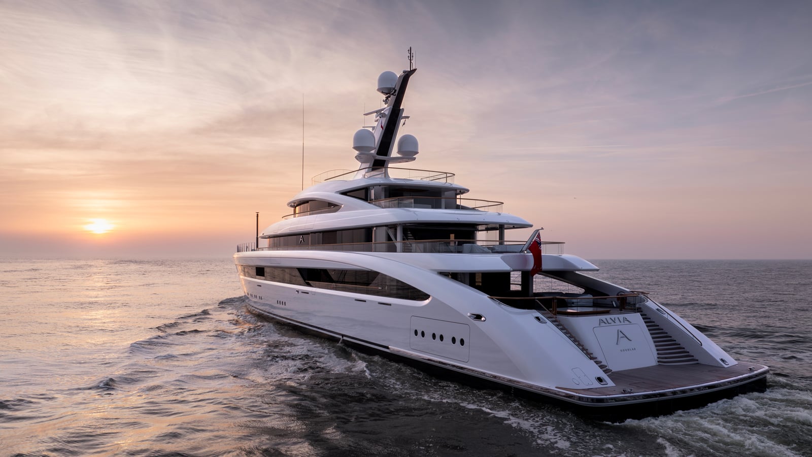 ALVIA Yacht • Feadship $200M SuperYacht